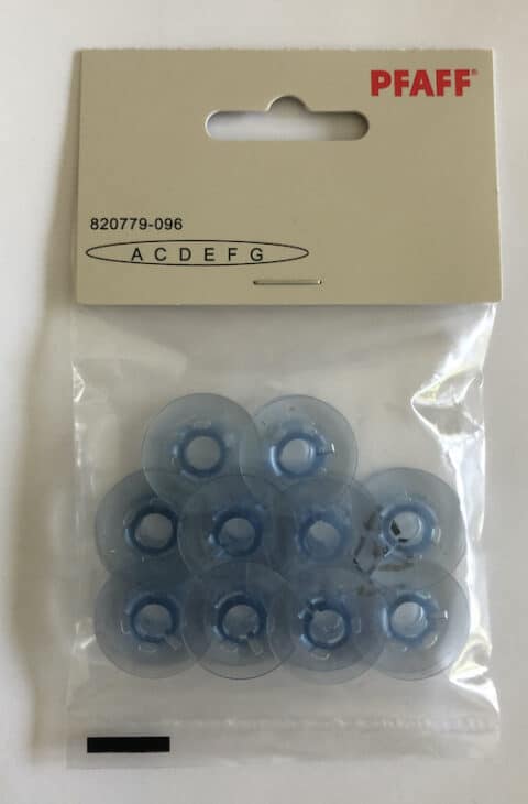 Genuine Pfaff Bobbins (Blue Bobbins) | Brubaker's Sewing Center