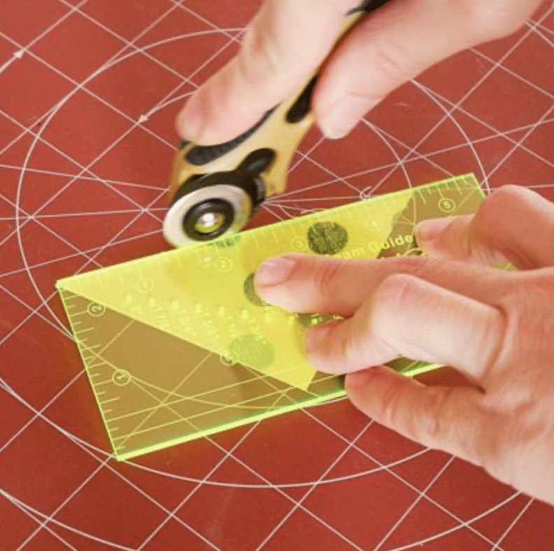 Seam Guide Ruler with magnetic seam guide | Brubaker's Sewing Center